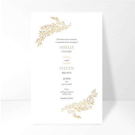 Wedding Invitations & Custom Wedding Stationery | Vistaprint