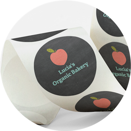 Sticker Rolls, Custom Labels in a Roll | VistaPrint CA