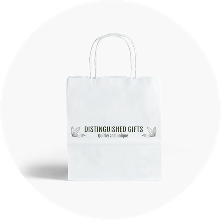 Printed Paper Bags, Personalised Paper Bags with Logo | VistaPrint
