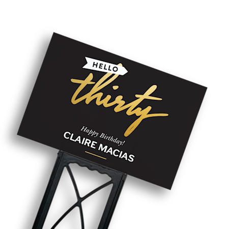 Party Signs, Celebration & Event Signs | VistaPrint