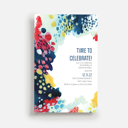 Custom Birthday Invitations, Personalized Party Favors | VistaPrint