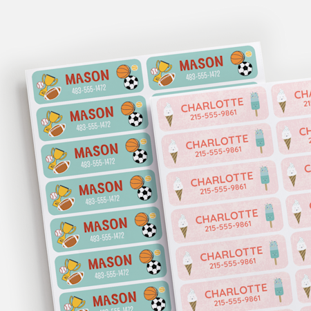 Custom Labels, Personalized Labels Printing | VistaPrint