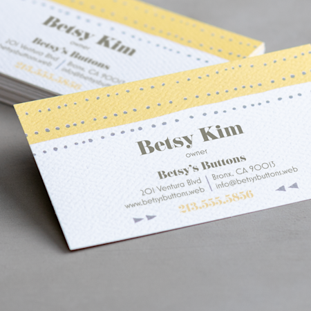 Business cards design: Print your business cards online | VistaPrint