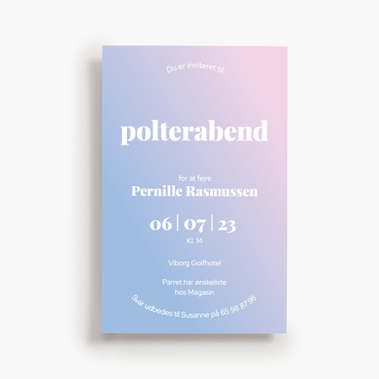 Festinvitationer, kort til fester | VistaPrint