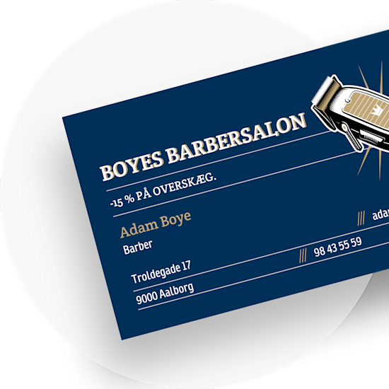 Print af visitkort: design dine visitkort online | VistaPrint