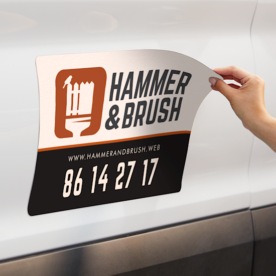 Klistermærker til bildøre og bilreklame | VistaPrint