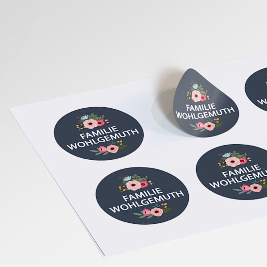 Personalisierte Aufkleber – individuelle Klebe-Etiketten selbst ...