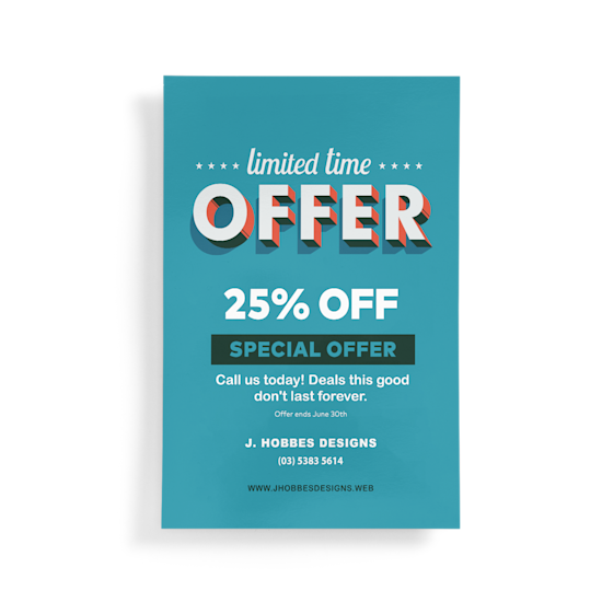 Custom Signs for Indoor & Outdoor use | VistaPrint AU