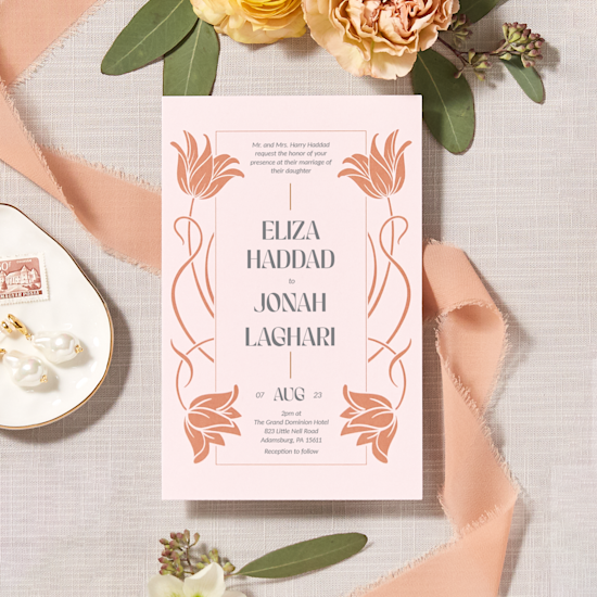 Wedding Invitations & Custom Wedding Stationery | VistaPrint