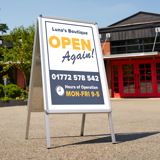 Personalised Outdoor Advertising & Outdoor Signs | VistaPrint