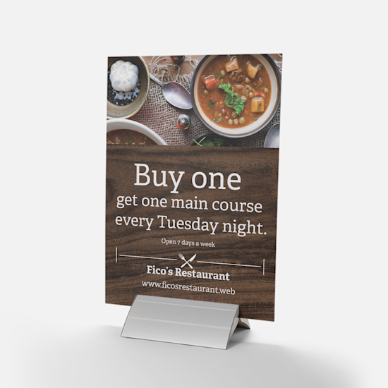 Accessories for signs and posters | VistaPrint