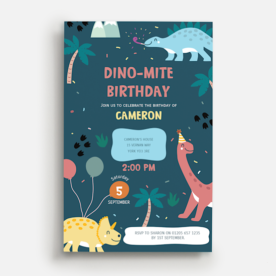 Custom Invitations, Create Your Personalised Invitation | VistaPrint UK