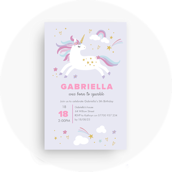 Personalised Birthday Invitations & Decorations | VistaPrint UK