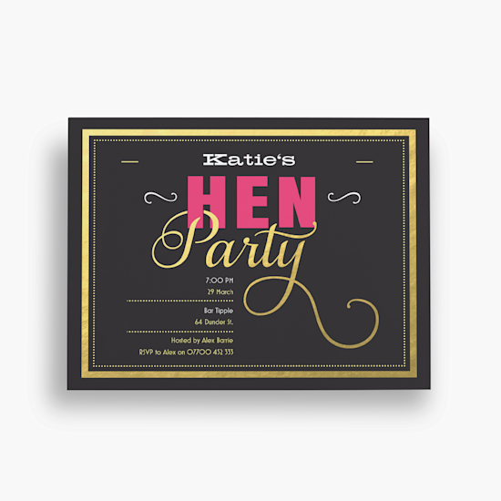 Celebration & Event Invitations, Party Cards | VistaPrint