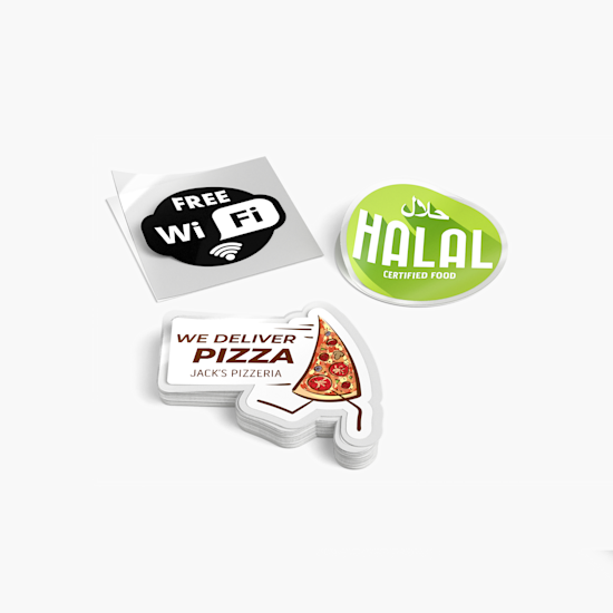 Individual Sticker Printing, Custom Single Stickers | VistaPrint IE