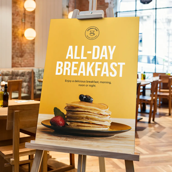 Personalised Outdoor Advertising & Outdoor Signs | VistaPrint