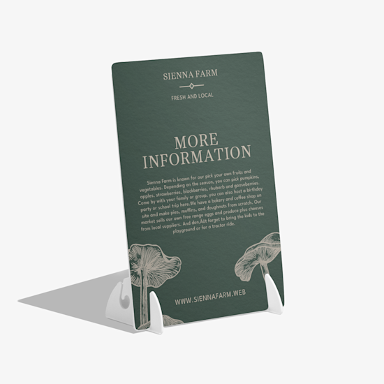 Personalised Outdoor Advertising & Outdoor Signs | VistaPrint