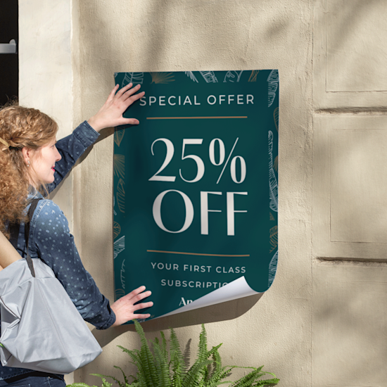 Accessories for signs and posters | VistaPrint