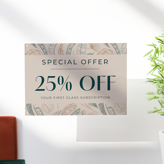 Personalised Outdoor Advertising & Outdoor Signs | VistaPrint