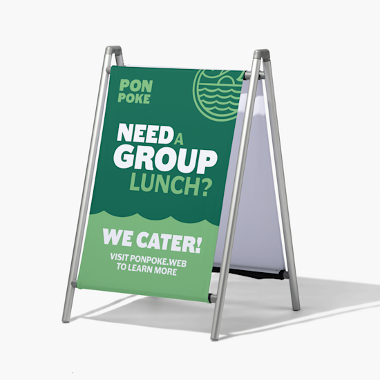 Personalised Pavement Signs | VistaPrint