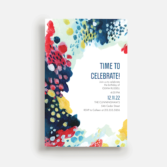 Custom Birthday Invitations, Personalized Party Favors | VistaPrint