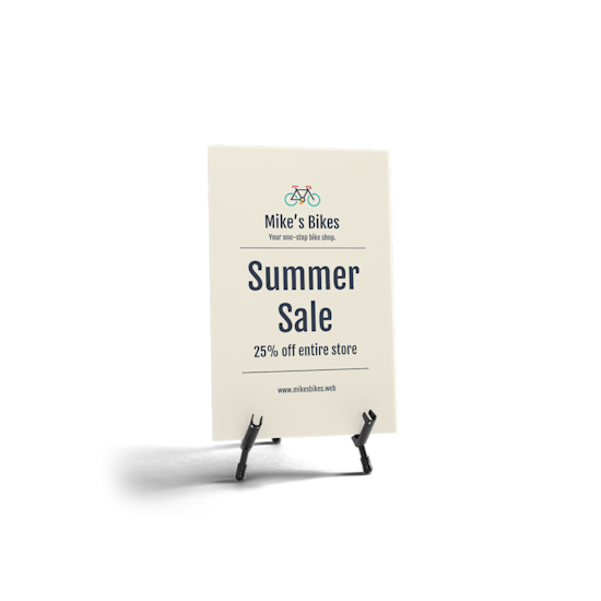 Custom Rigid Signs | VistaPrint