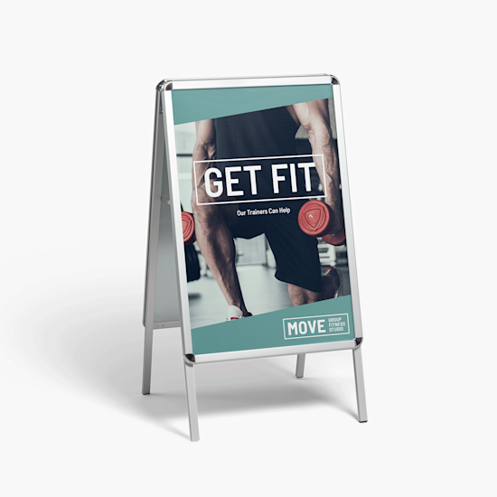 Custom A-Frame Signs, Sandwich Board Signs | VistaPrint