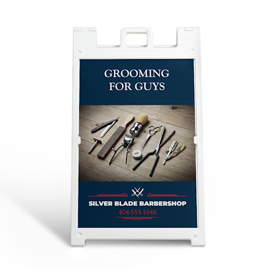 Custom A-Frame Signs, Sandwich Board Signs | VistaPrint