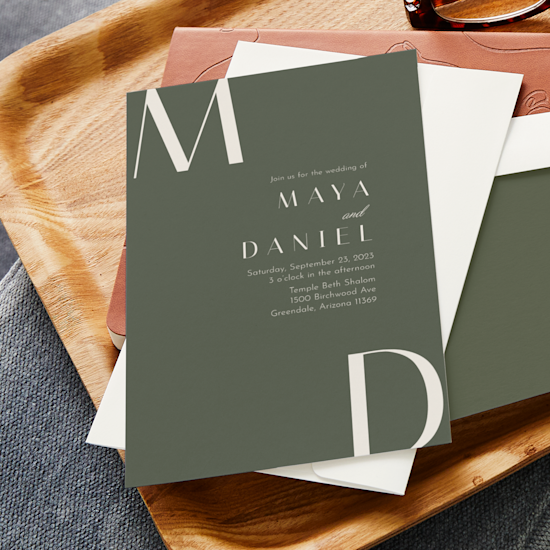 Wedding Invitations & Custom Wedding Stationery | VistaPrint