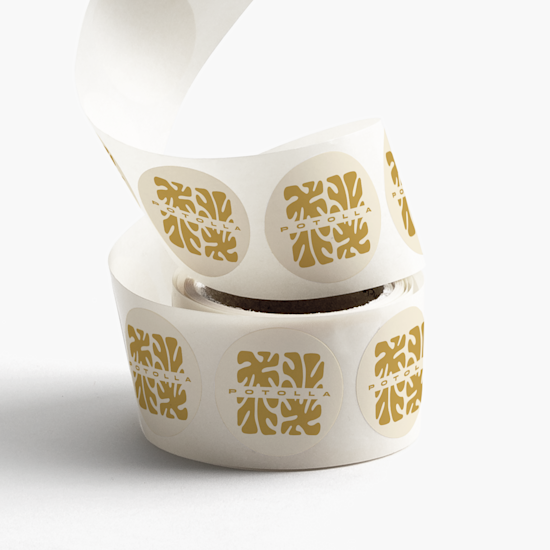 Labels in a Roll, Custom Sticker Rolls | VistaPrint