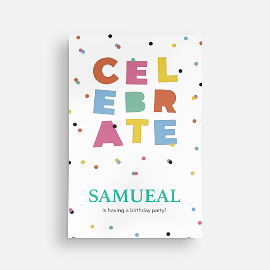 Custom Birthday Invitations, Personalized Party Favors | VistaPrint