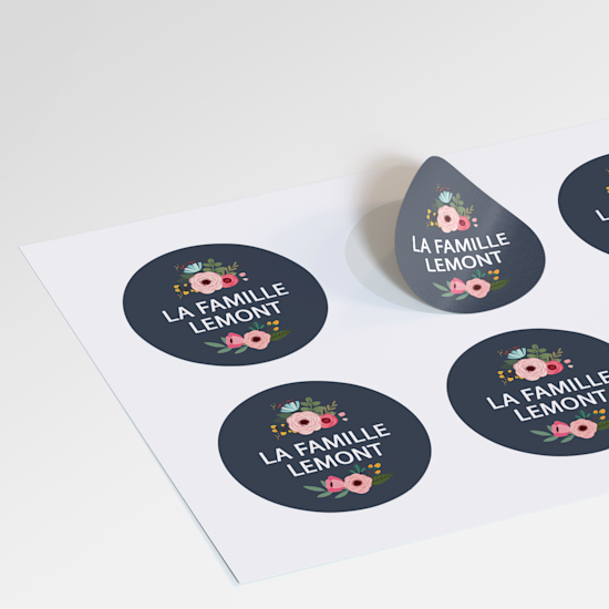 Stickers personnalisés, étiquette personnalisable | VistaPrint BE