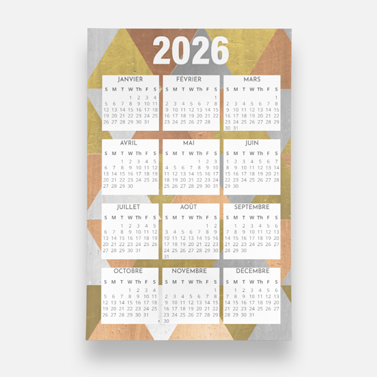 Calendriers personnalisés 2025, calendriers photo | VistaPrint