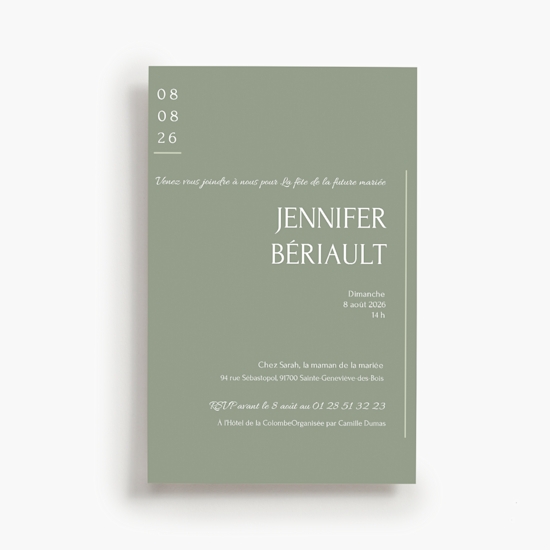 Cartes d'invitation de fête et soirée | VistaPrint