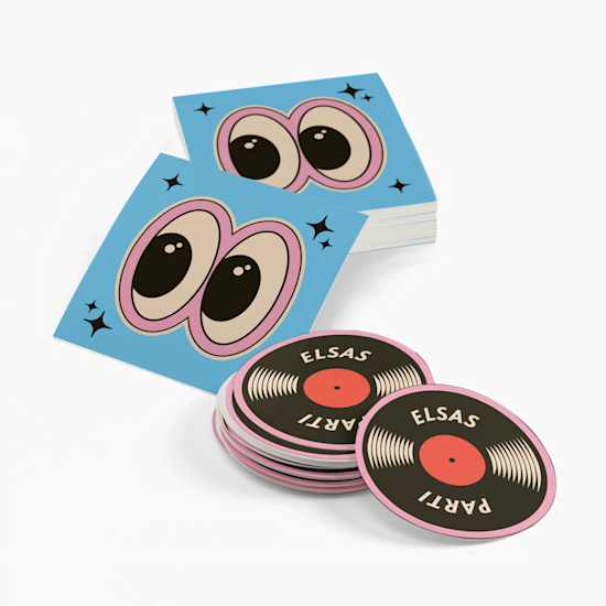 Egendesignede etiketter og klistremerker | VistaPrint