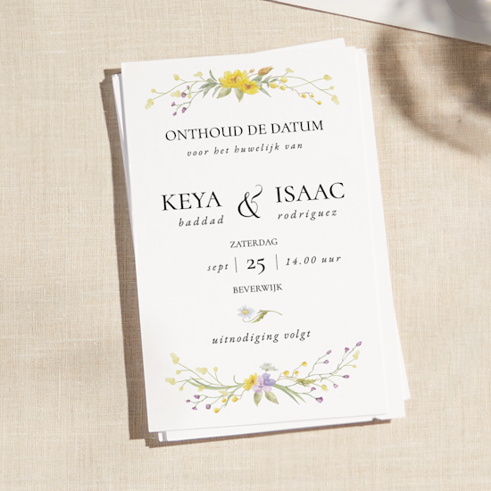 Schrijfwaar en kaarten voor bruiloften, bruiloftsplanning | VistaPrint