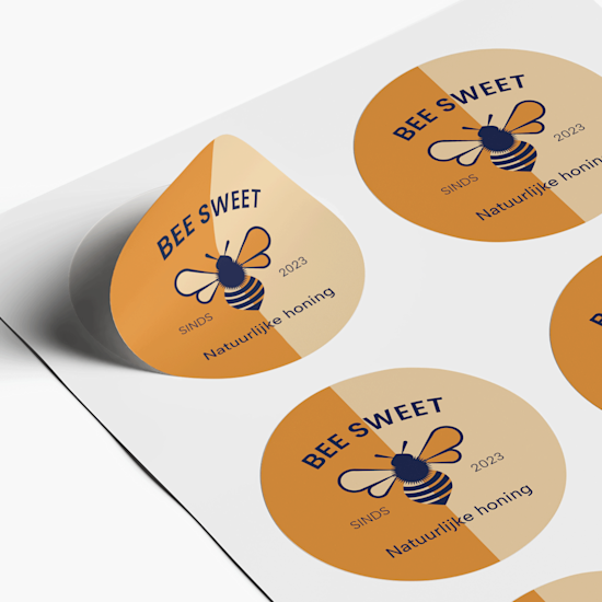 Bedrukte stickers op vel printen | VistaPrint