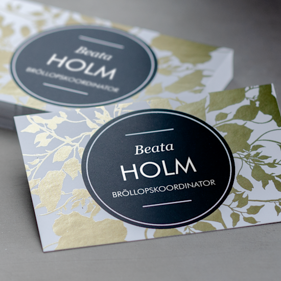 Visitkort: designa och beställ dina egna visitkort billigt online ...