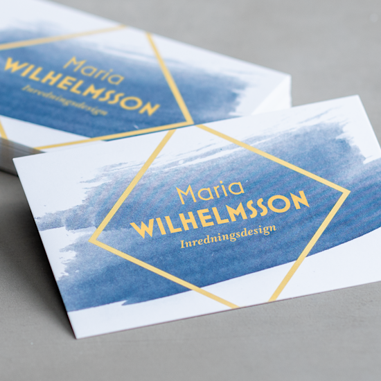 Visitkort: designa och beställ dina egna visitkort billigt online ...