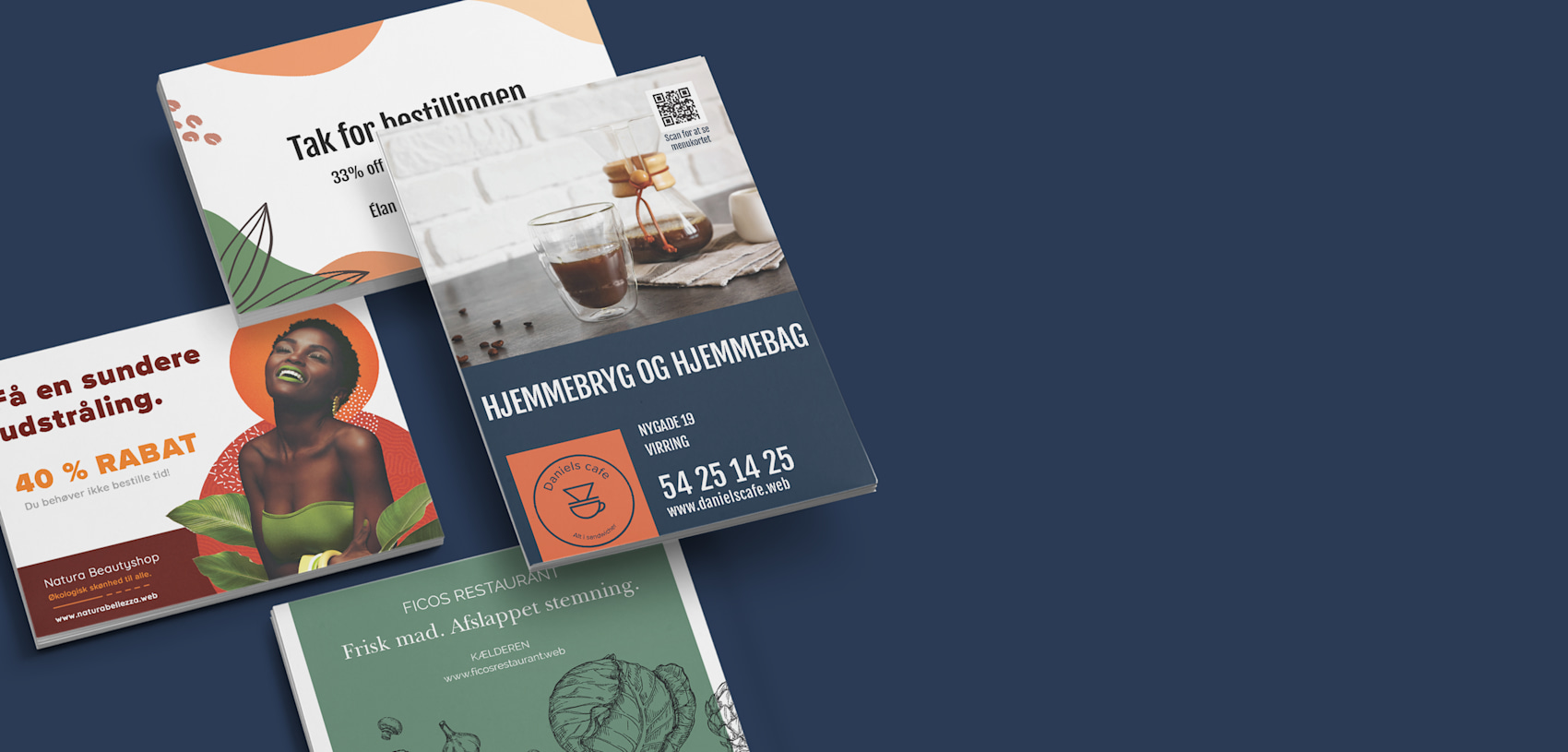 Specialdesignede postkort, Tryk af firmapostkort | VistaPrint