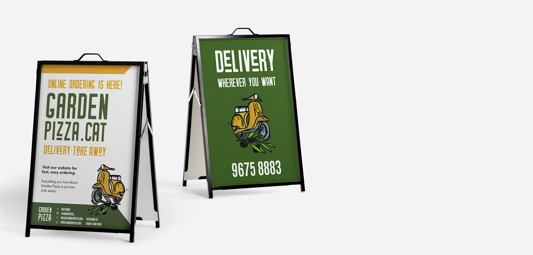 Sandwich Boards, Custom Sandwich Board Signs | VistaPrint AU