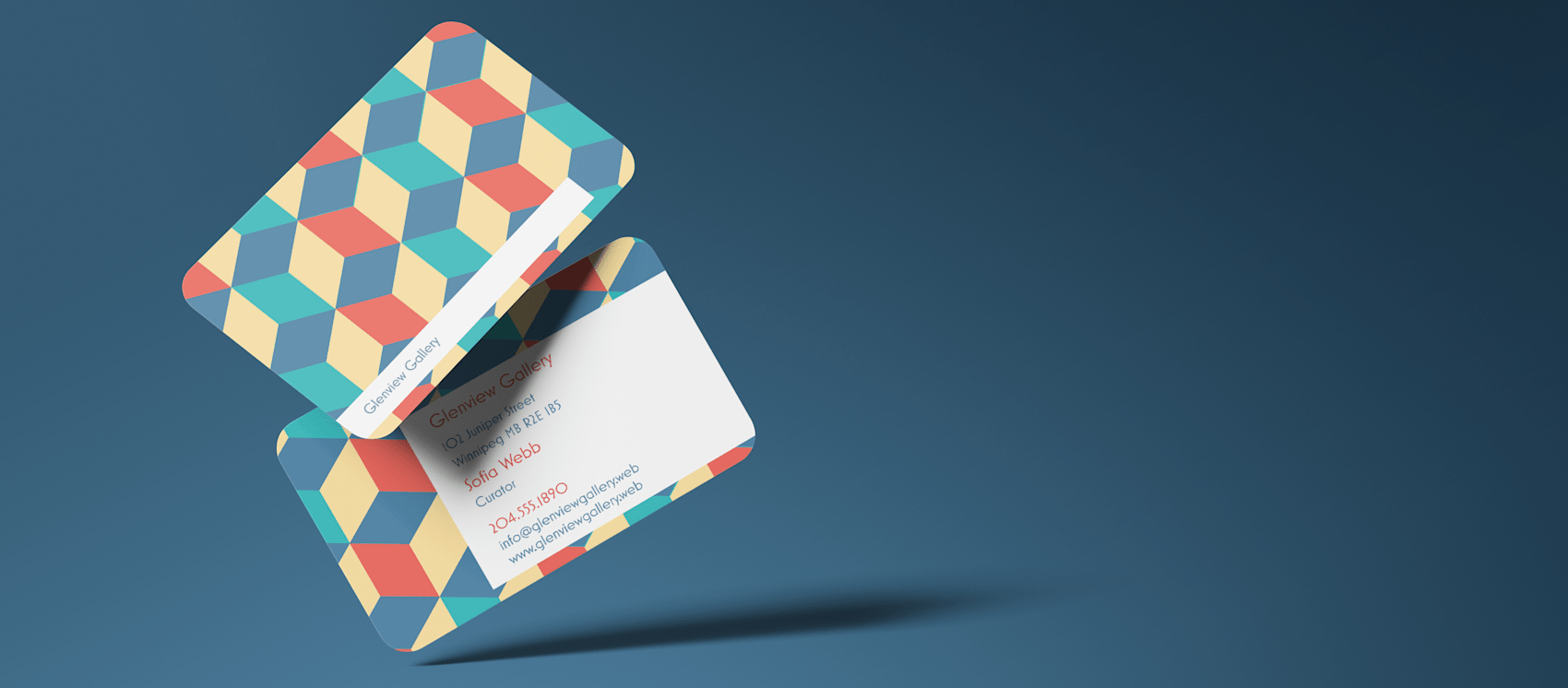 Rounded Corner Business Cards, Rounded Edge Cards | VistaPrint