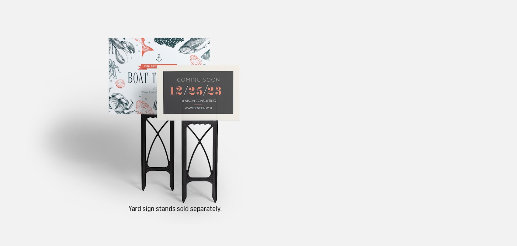 Custom Lawn Signs & Yard Signs | VistaPrint Canada