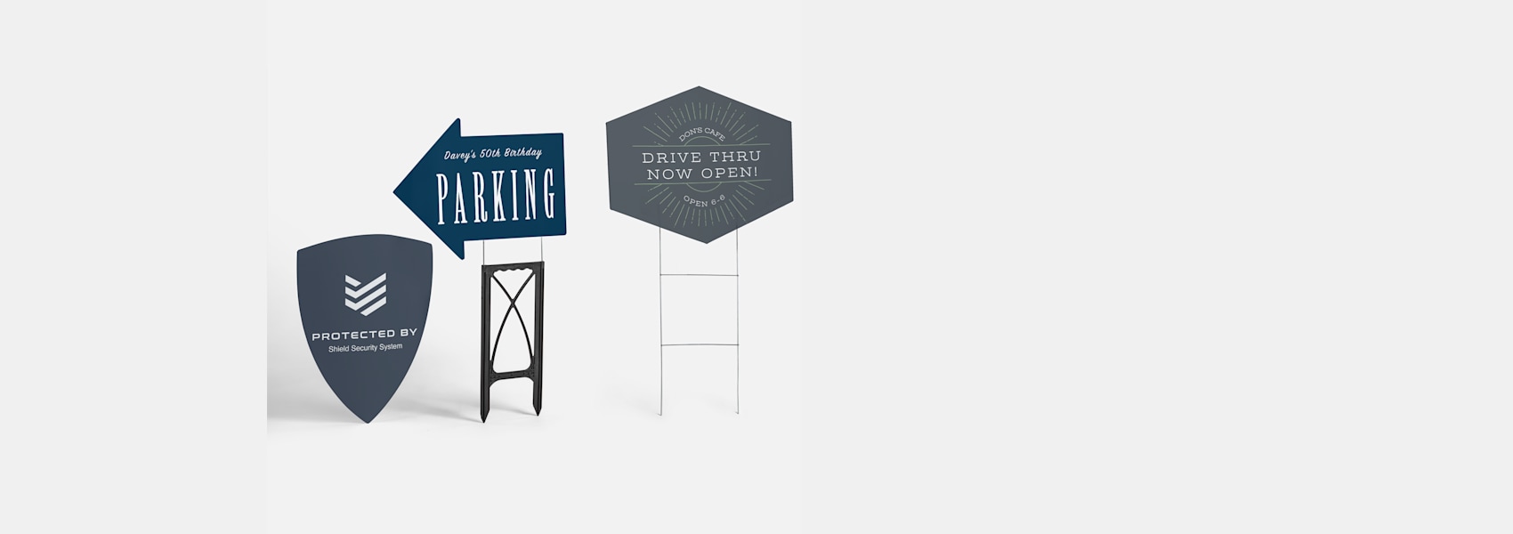 Custom Lawn & Yard Signs | VistaPrint CA