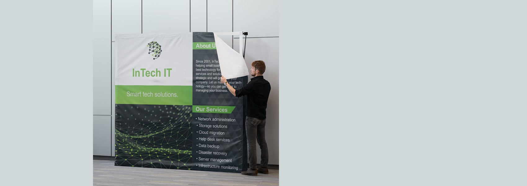 Fabric Pop-up Banners, Pop-up Graphics only | Vistaprint Canada