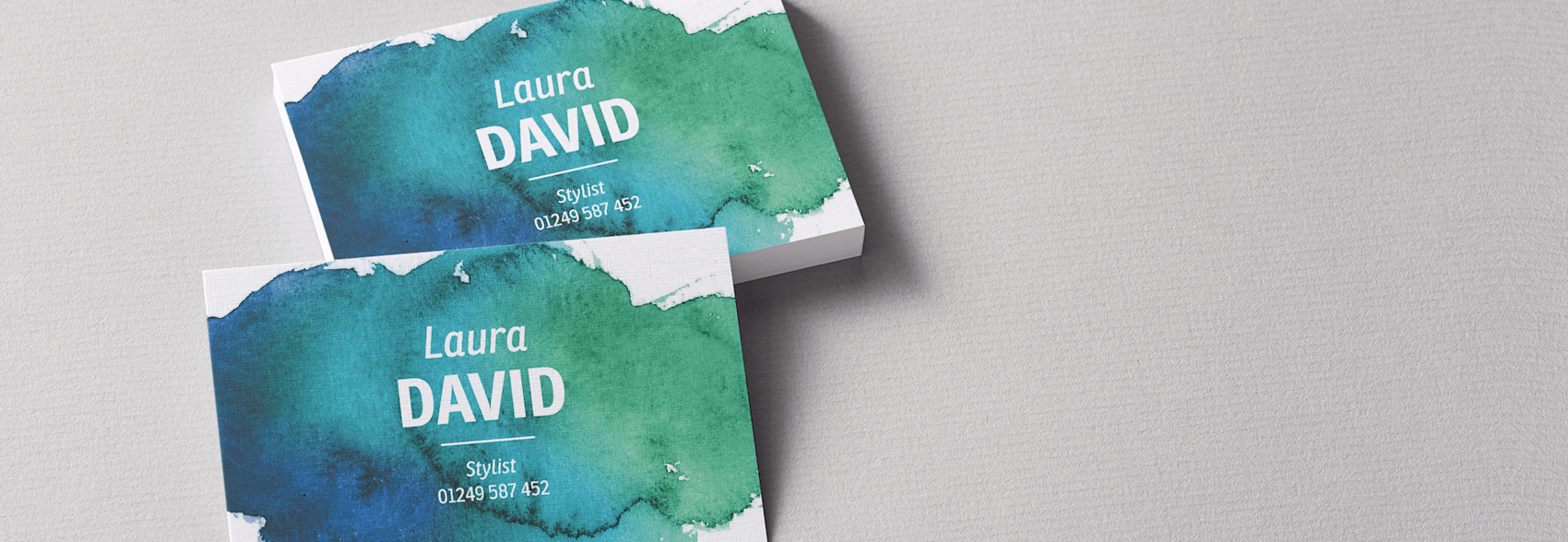 Personalised Linen Business Cards | Vistaprint