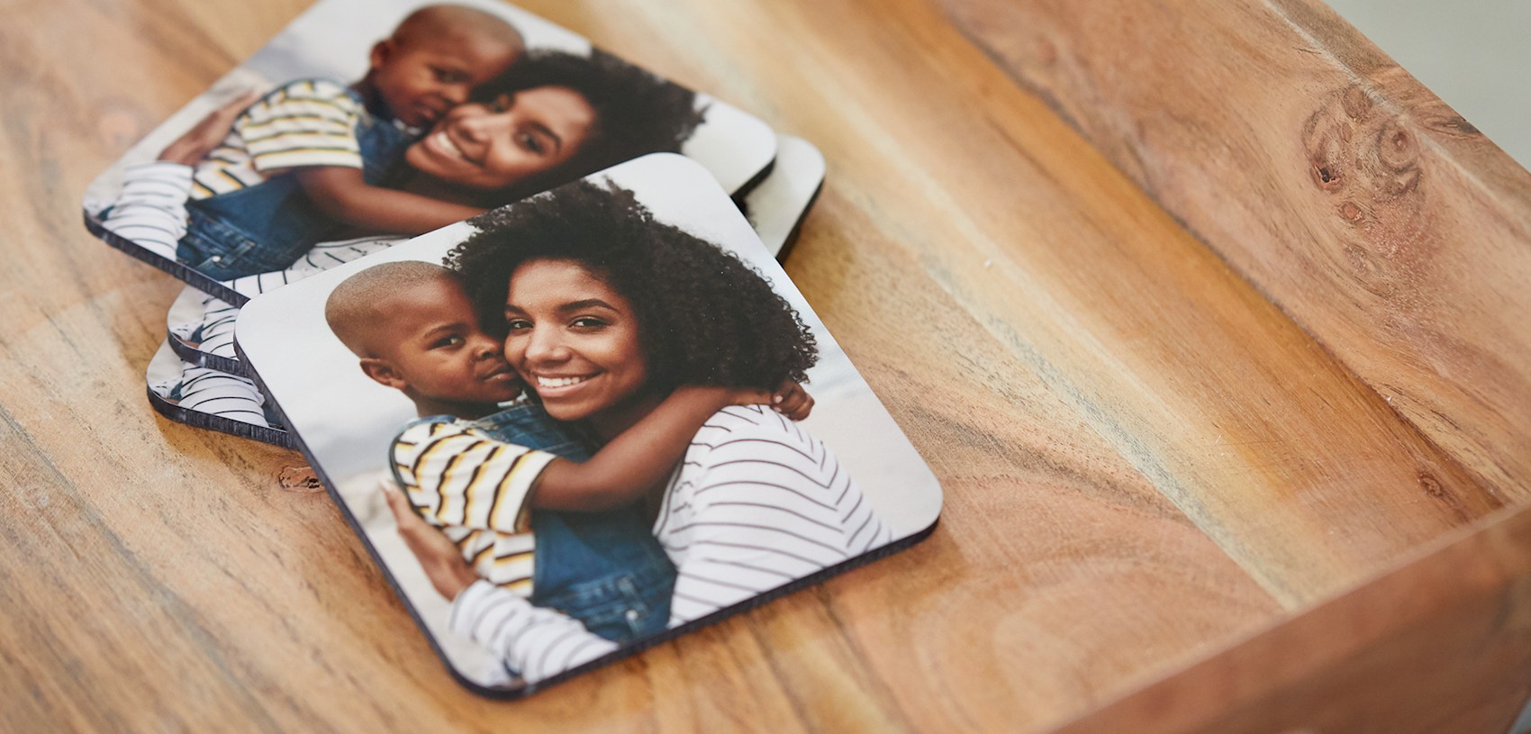 Personalised coasters: printed photo coasters | VistaPrint