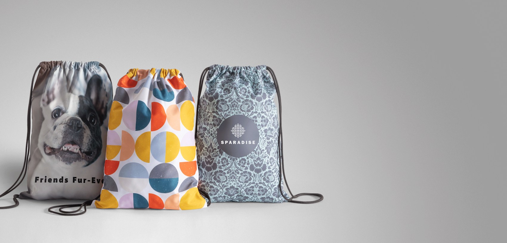 Personalised Polyester Drawstring Bag | VistaPrint UK