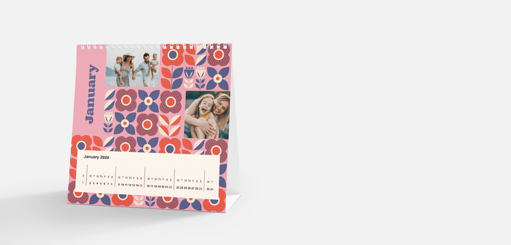 Personalised Desk Calendars, Photo Desk Calendars | Vistaprint