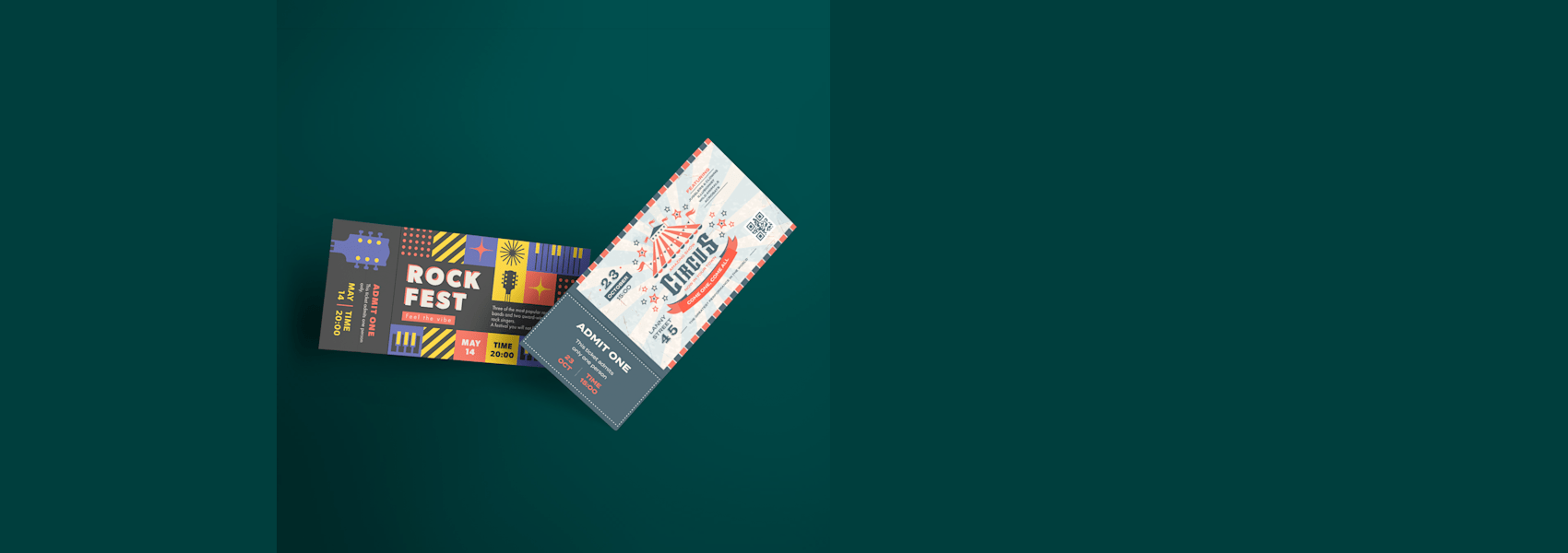 Custom Ticket Printing | VistaPrint